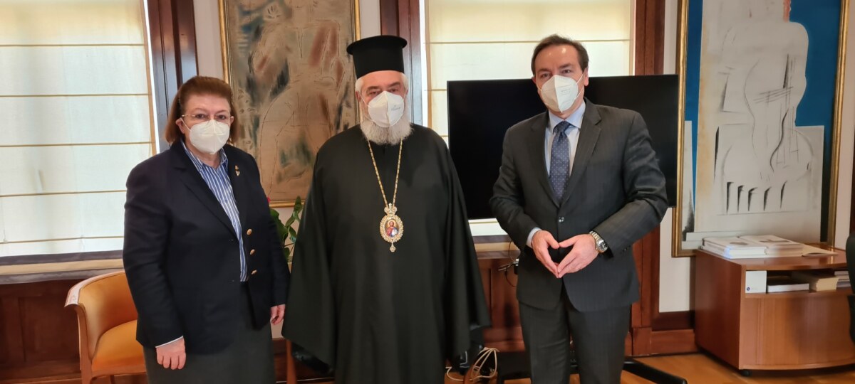 Με την Υπουργό Πολιτισμού και Αθλητισμού Λίνα Μενδώνη συναντήθηκε ο ...