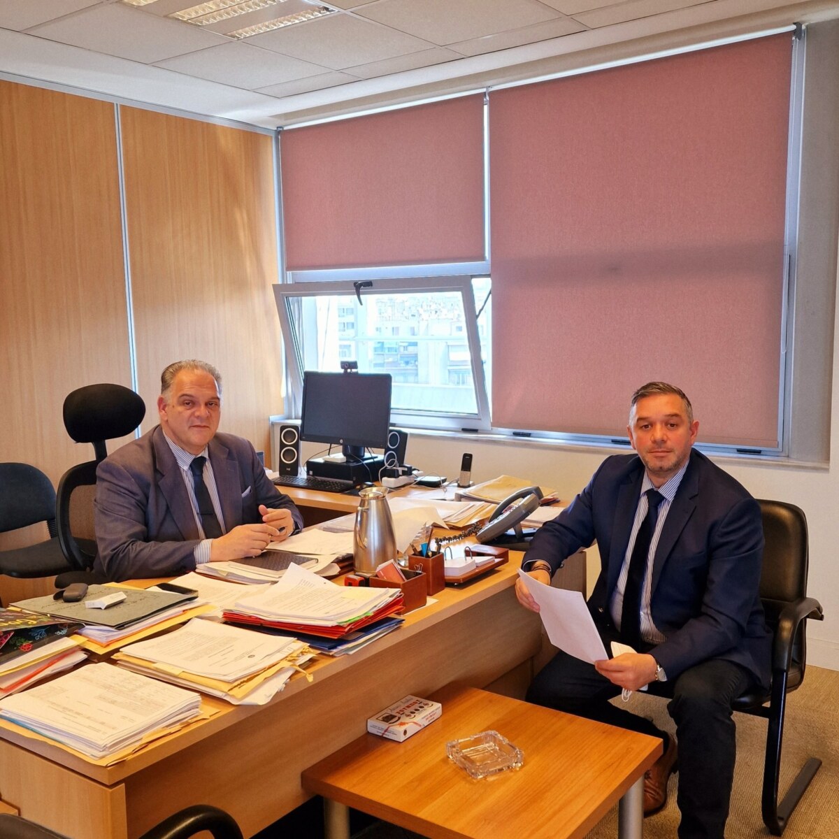 Με τον Πρόεδρο του Ο.Π.Ε.Κ.Ε.Π.Ε. κ. Δημήτρη Μελά συναντήθηκε ο Θέμης ...