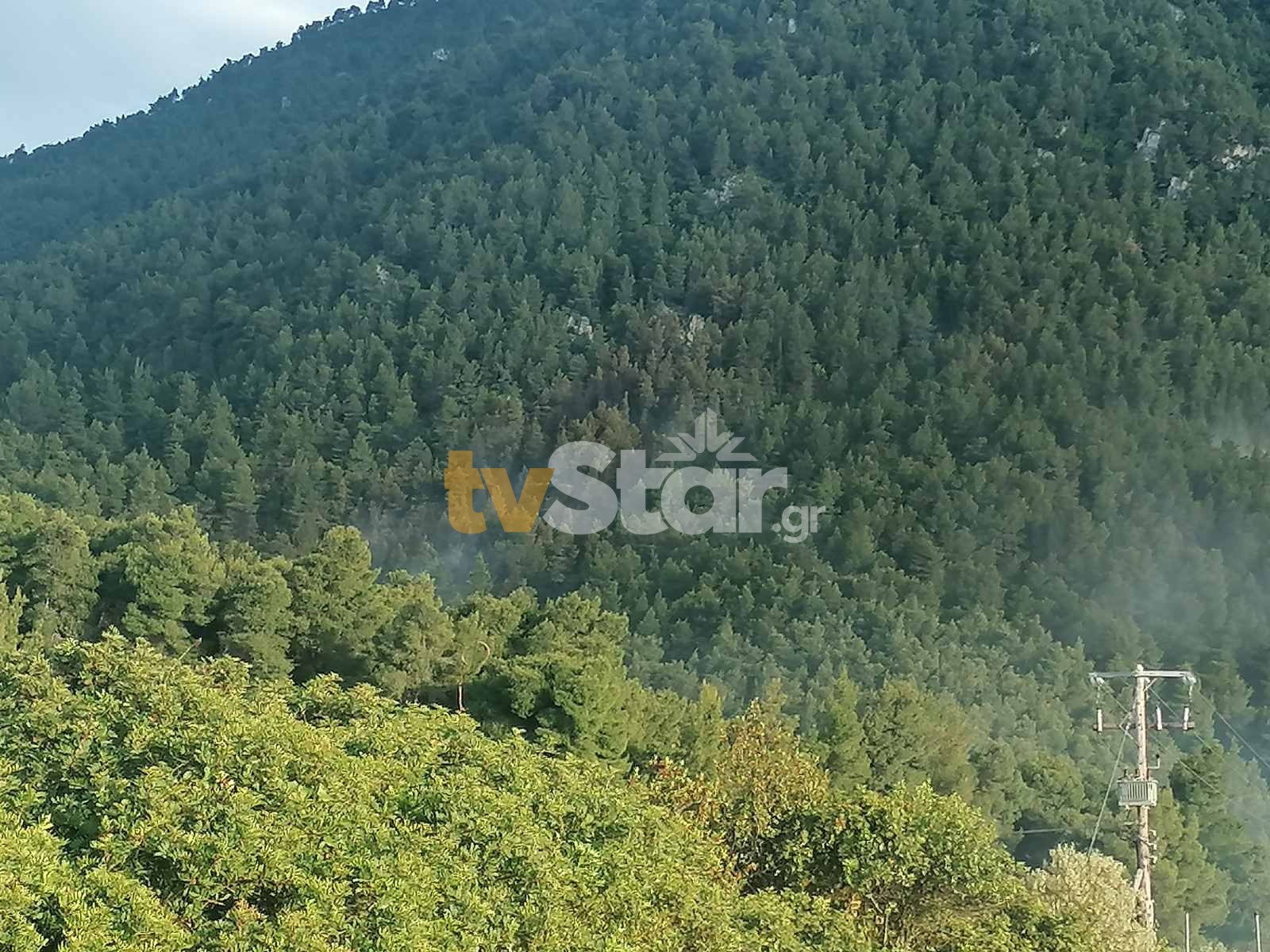 Εύβοια: Σε ύφεση οι 2 εστίες φωτιάς σε δασική έκταση στην Βόρεια Εύβοια ...