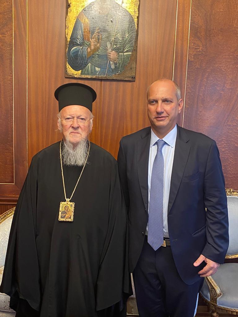 Στην Κωνσταντινούπολη και τον Πατριάρχη για την Αγιοκατάταξη του Οσίου ...