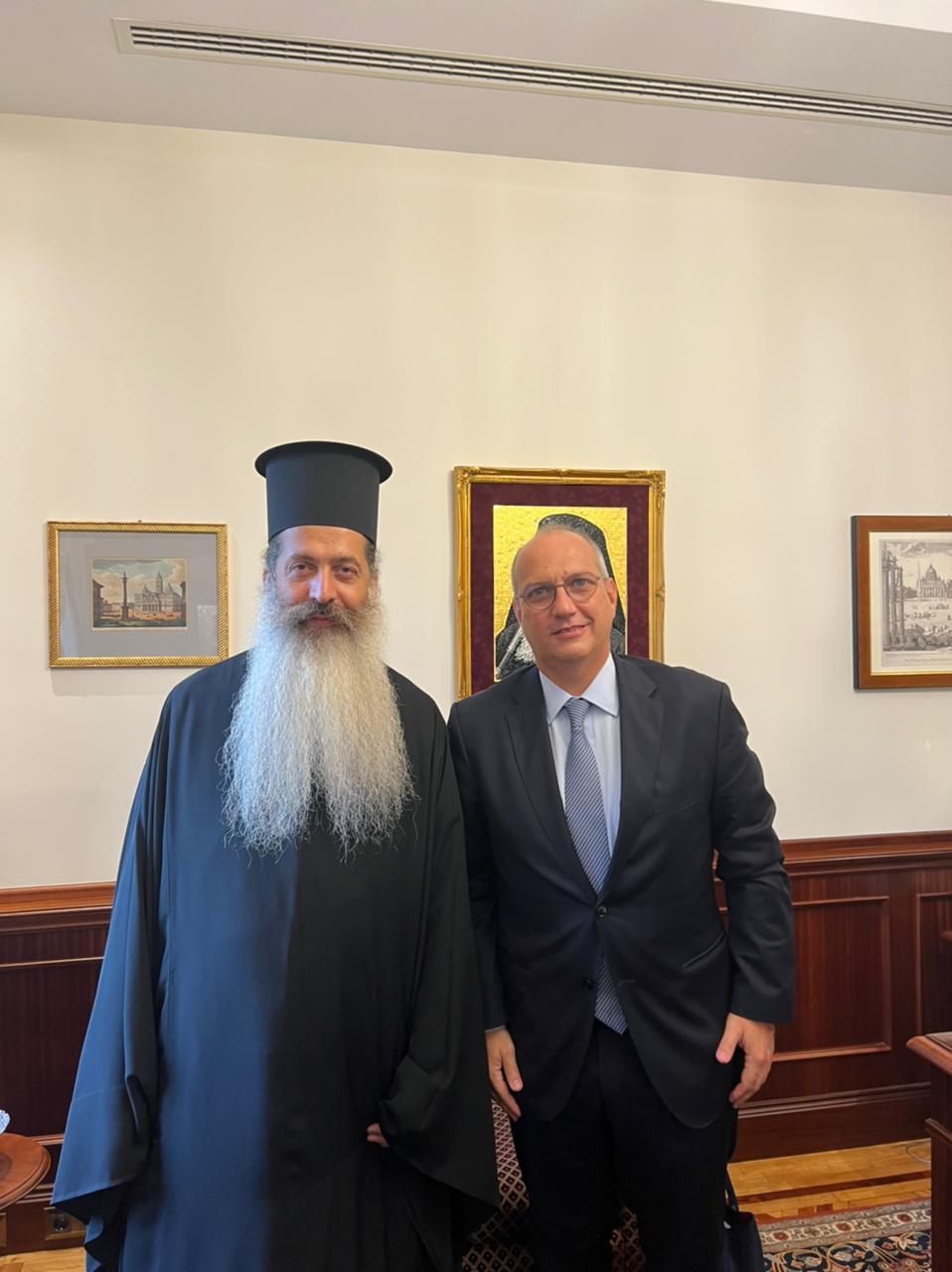 Στην Κωνσταντινούπολη και τον Πατριάρχη για την Αγιοκατάταξη του Οσίου ...