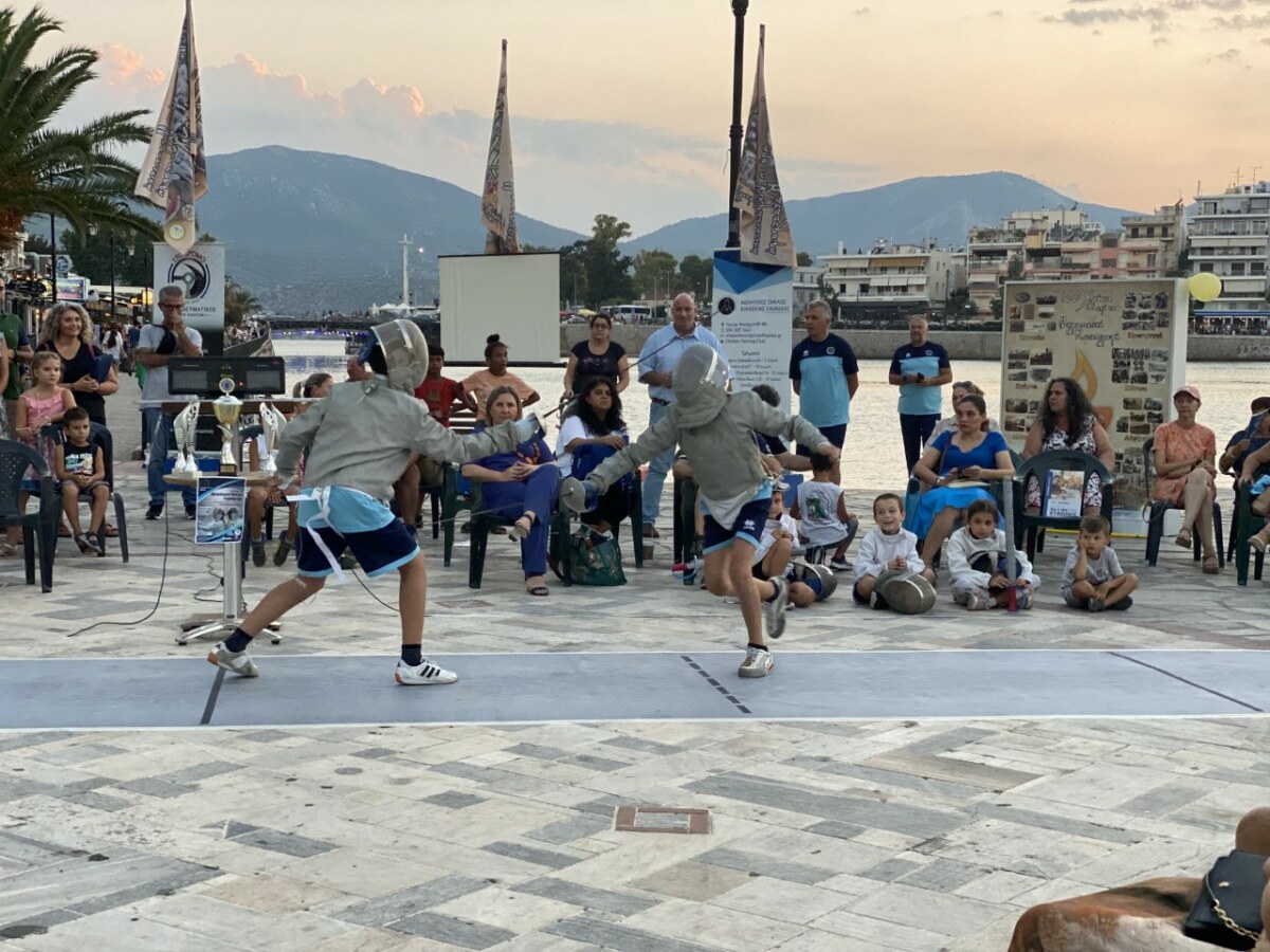 Στην εκδήλωση εορτασμού της Παγκόσμιας Ημέρας Ξιφασκίας η Δήμαρχος ...