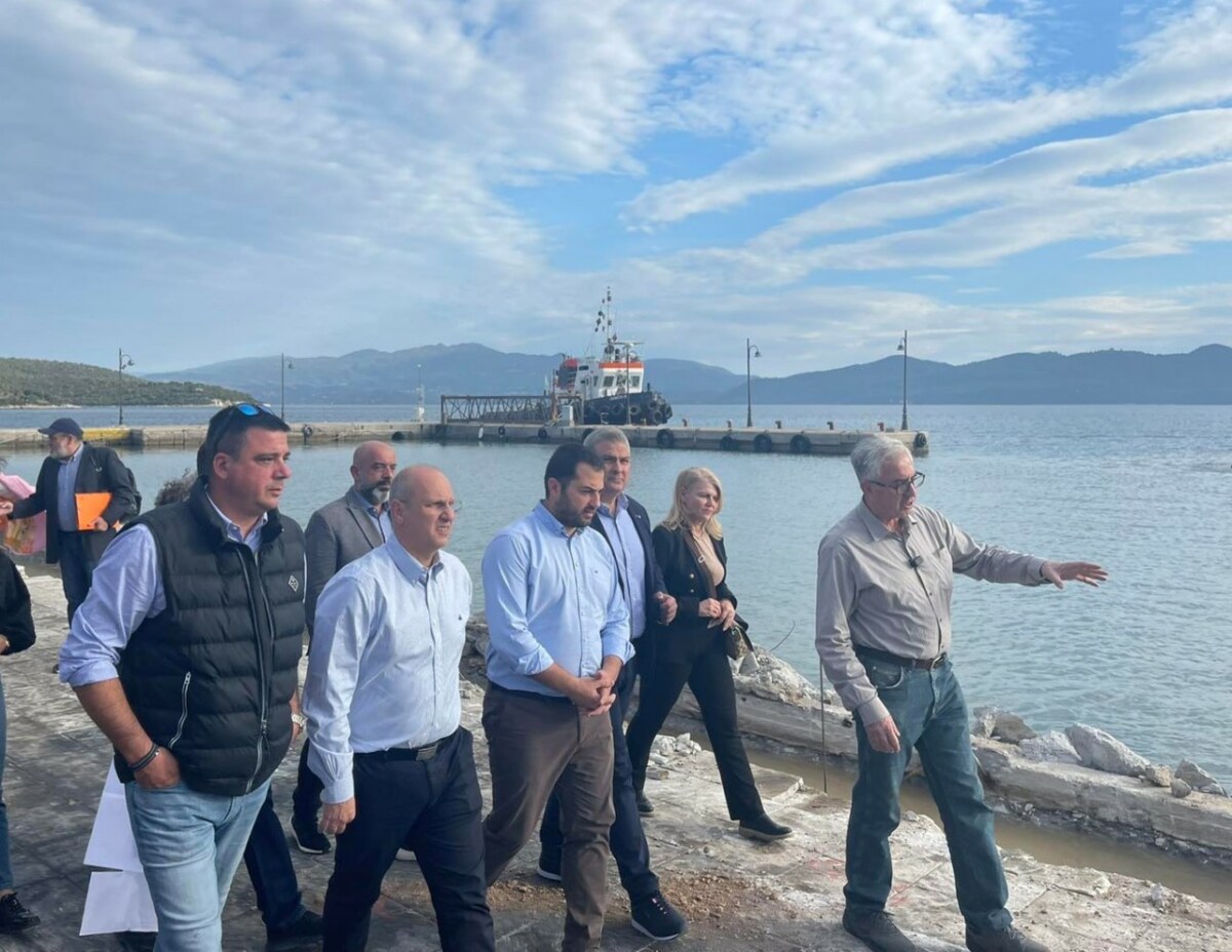 Επίσκεψη της Δημάρχου Στυλίδας στα αλιευτκά καταφύγια Γλύφας και ...
