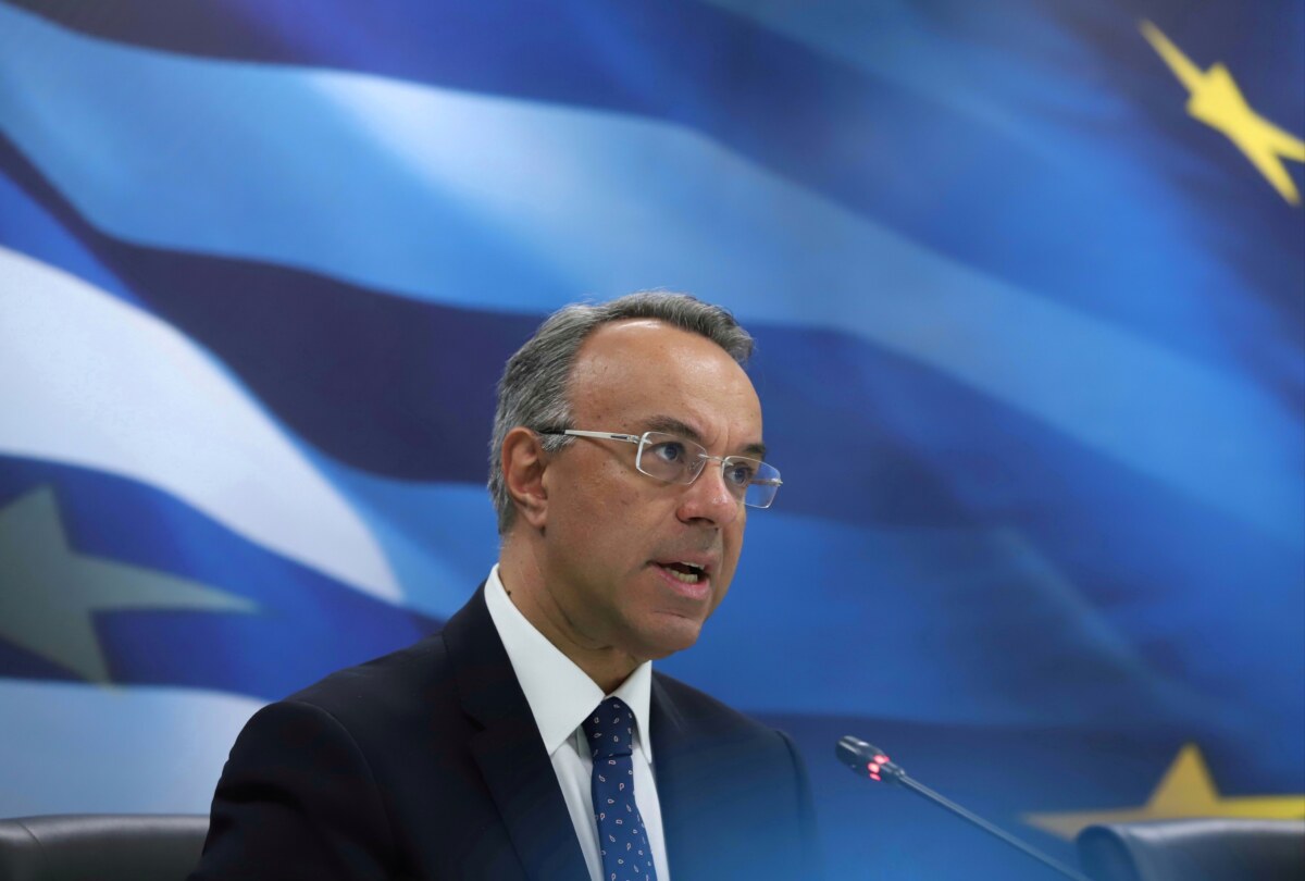 H τοποθέτηση του Χρ. Σταϊκούρα στην τελετή υπογραφής της συμφωνίας ...
