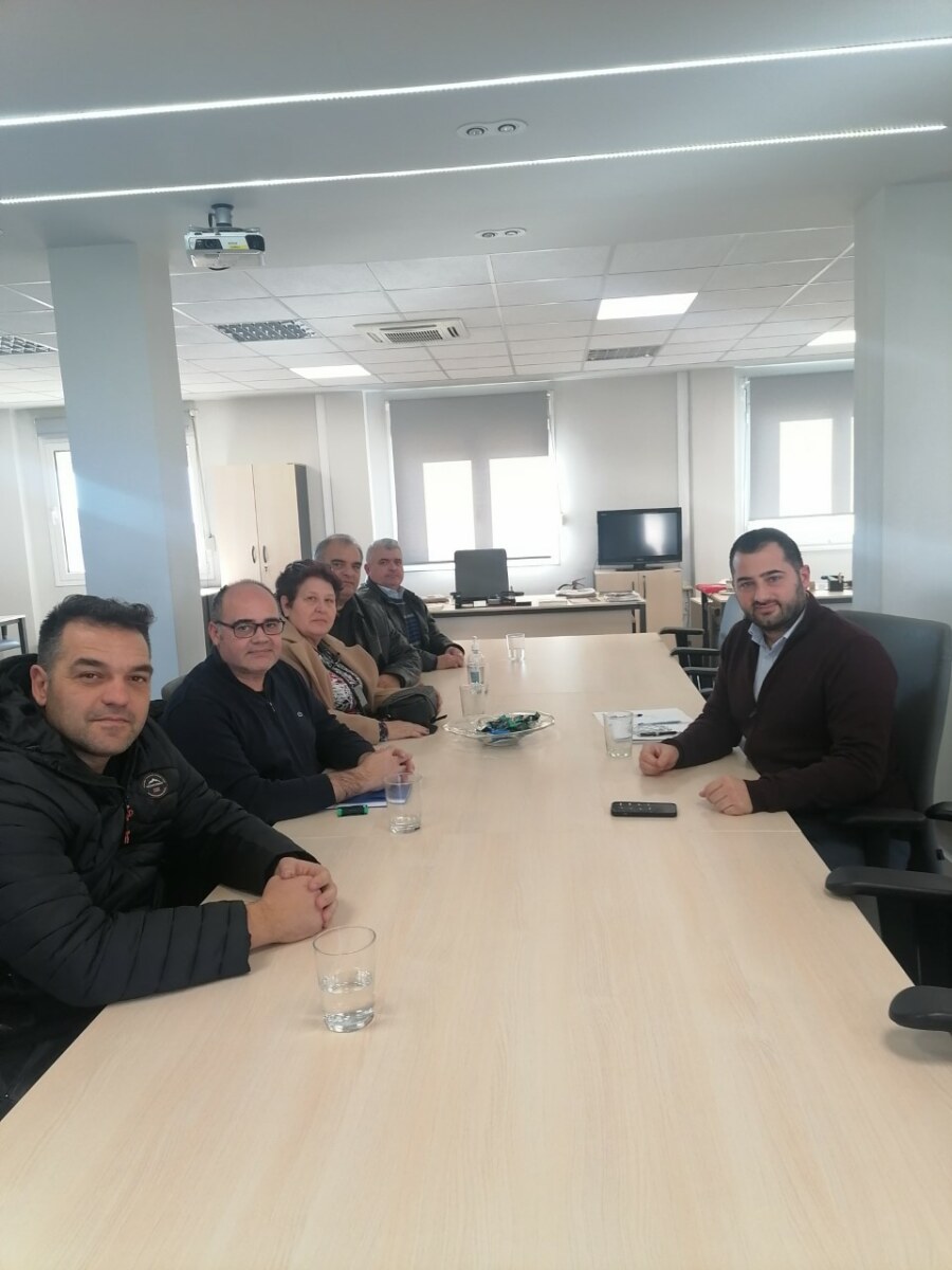 Κλιμάκιο της ΔΕΕΠ ΦΘΙΩΤΙΔΑΣ ΝΔ επισκέφθηκε τον Περιφερειάρχη Στερεάς ...