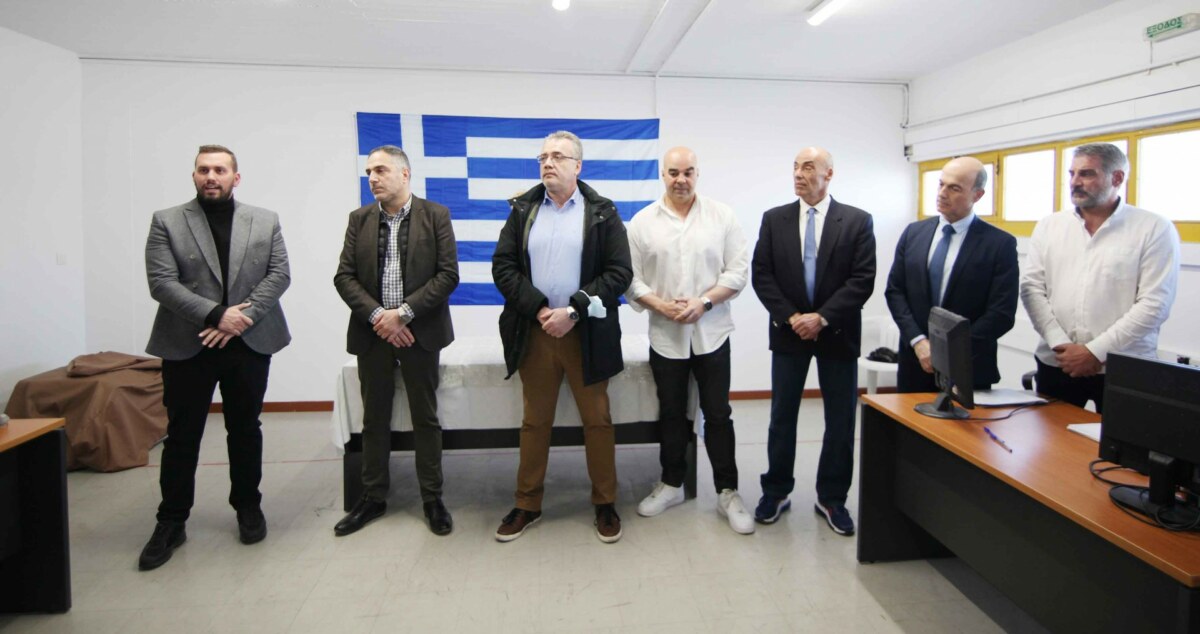 Αγιασμός των γραφείων της Ελληνικής Ομοσπονδίας Διελκυστίνδας στη Λαμία ...
