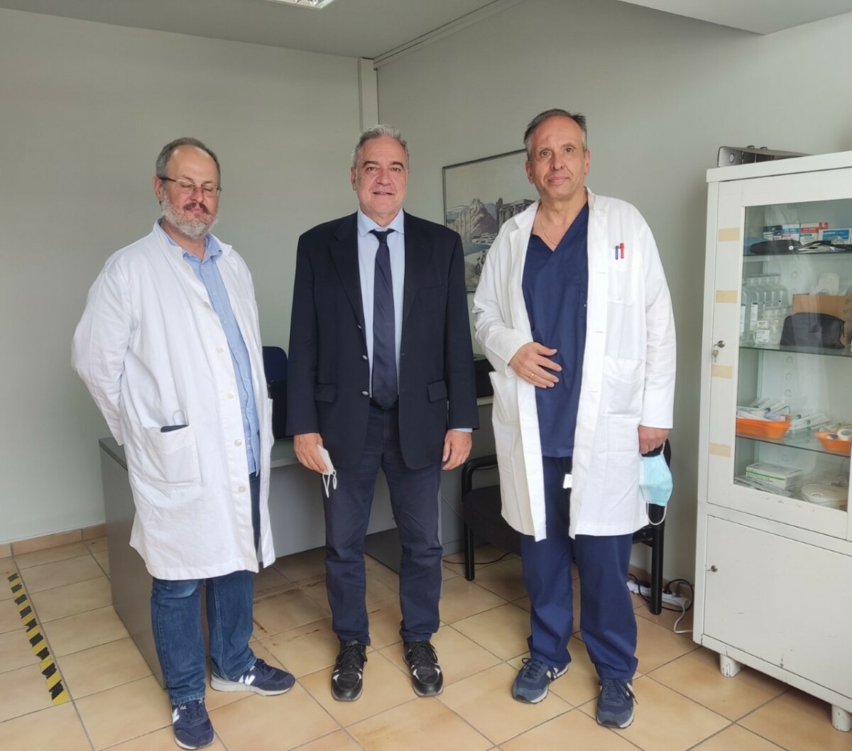 Το Κέντρο Υγείας Λαμίας επισκέφθηκε ο Διοικητή της 5ης Υγειονομικής ...
