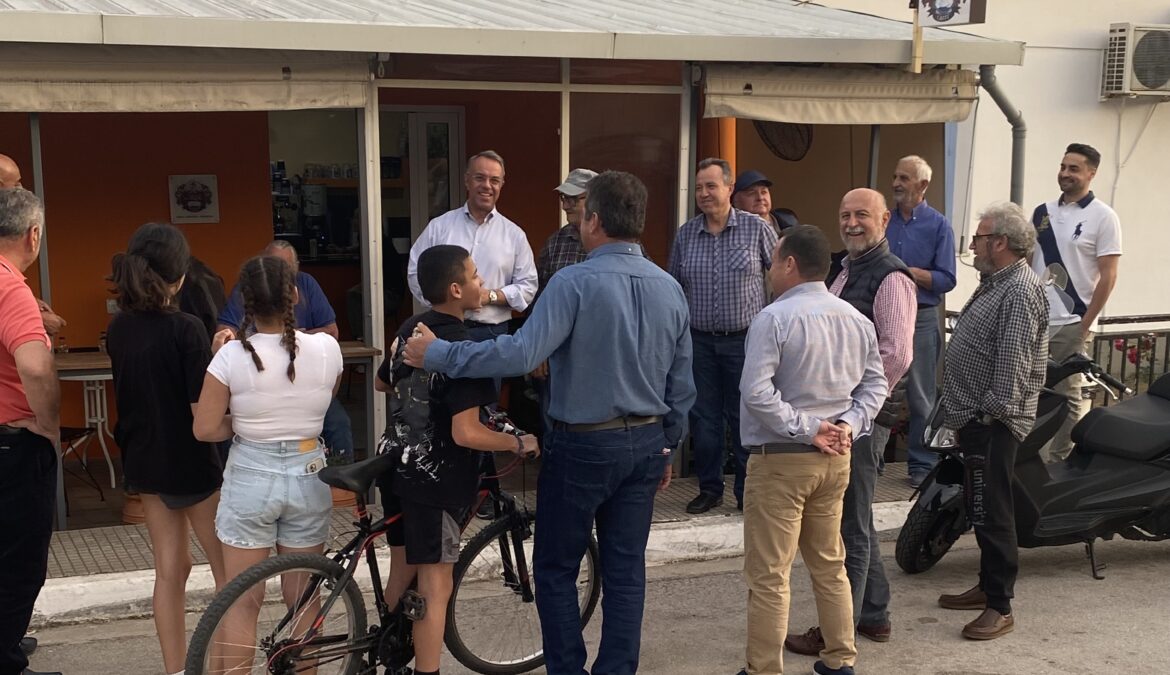 H Περιοδεία του Χρ. Σταϊκούρα στις Δ.Ε. Αγ. Κων/νου και Εχιναίων – tvstar.gr