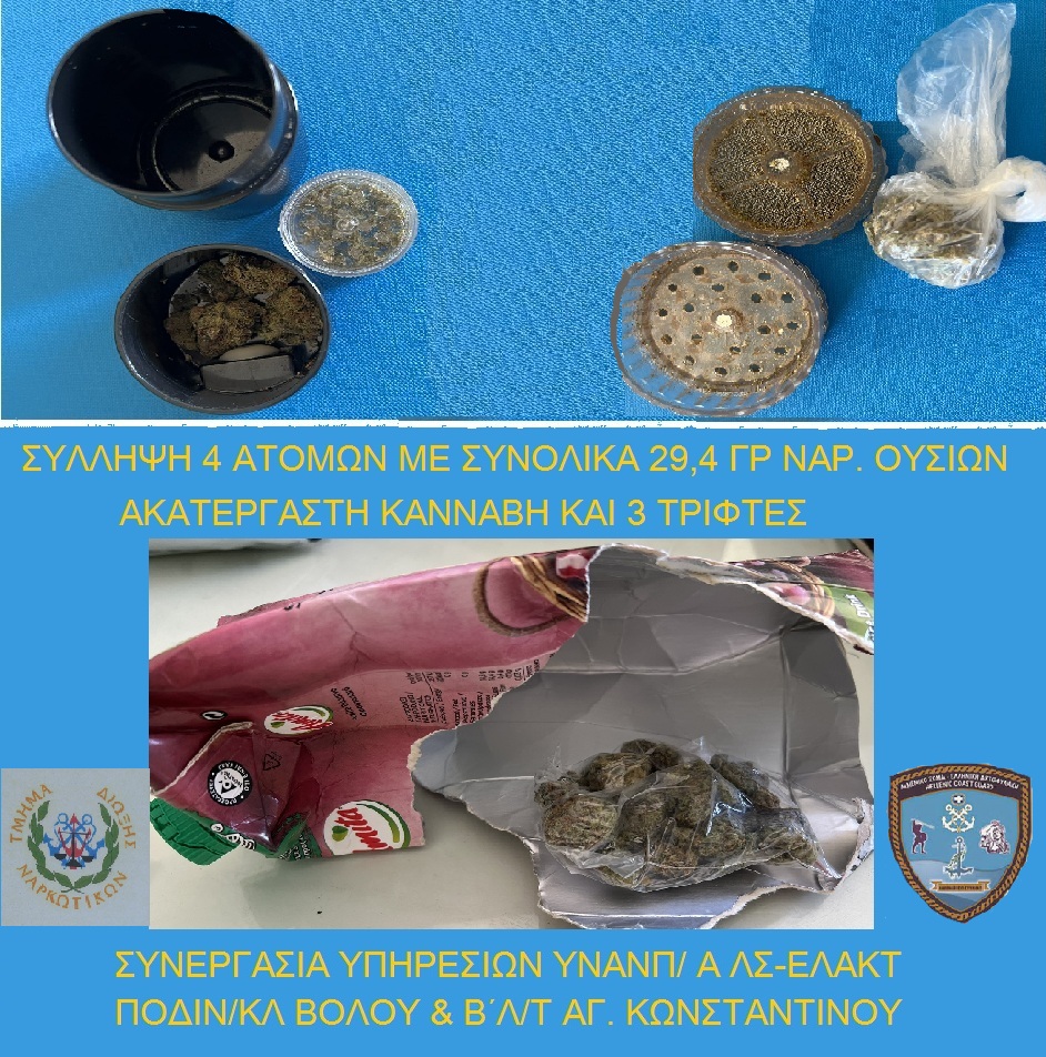 Φθιώτιδα: Συνέλαβαν 4 άτομα με ναρκωτικά πριν μπουν στο πλοίο – tvstar.gr
