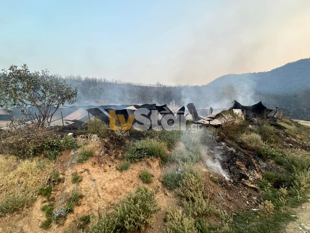 Νύχτα τρόμου έζησε η Μακρακώμη. Από θαύμα σώθηκαν άνθρωποι και σπίτια ...