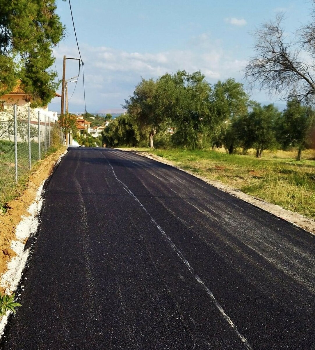 Ασφαλτοστρώσεις οδών στην Παραλία Αυλίδας (φωτο) – tvstar.gr