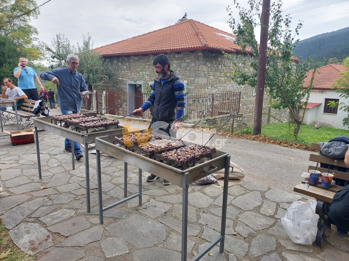 Επισκέπτες από όλη τη Φθιώτιδα στη 14η γιορτή κάστανου στο Μαυρίλο ...