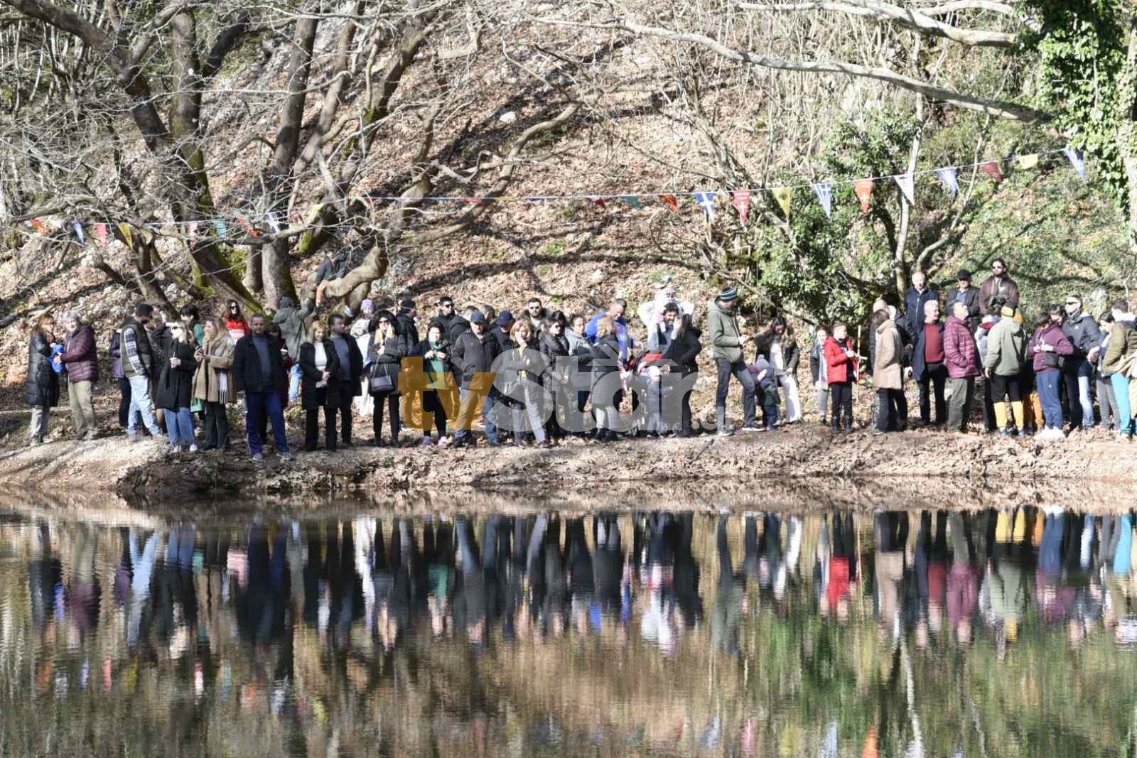 Στη λίμνη του Μικρού Χωριού στην Ποταμιά έγινε φέτος ο καθαγιασμός των ...