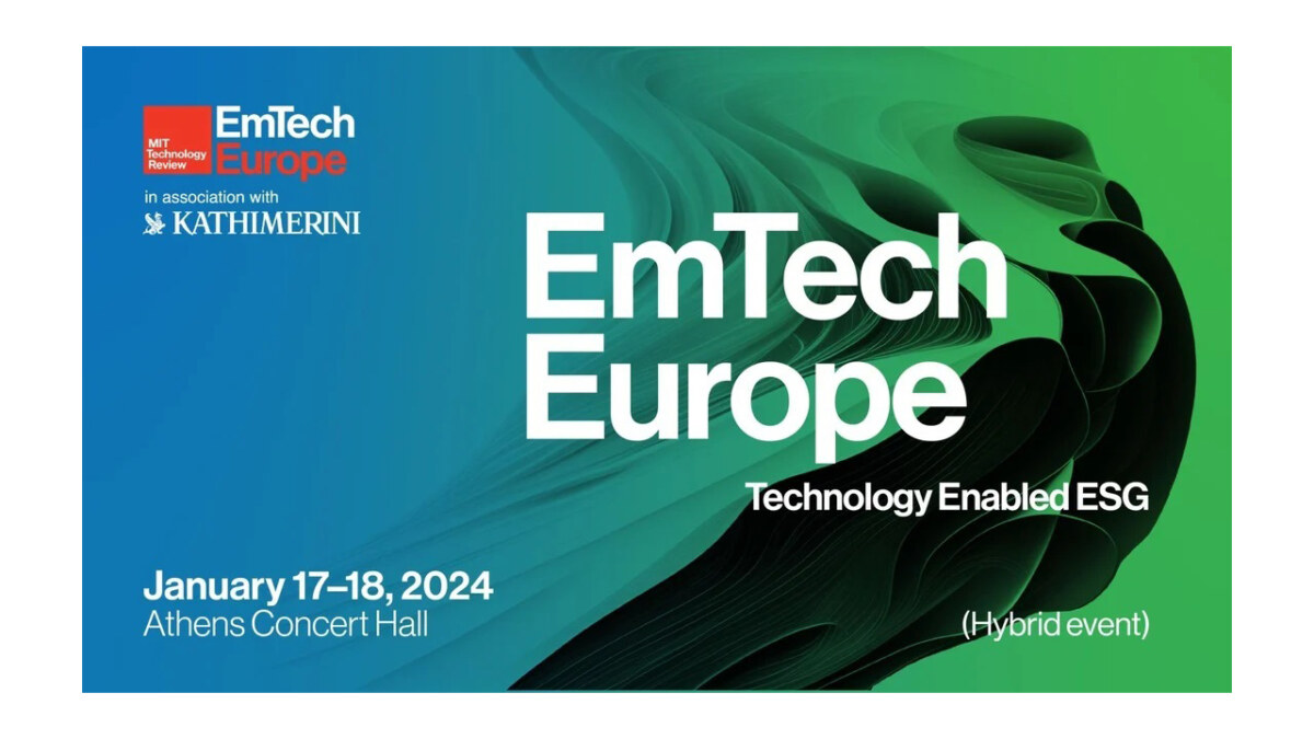 Το 1ο MIT «EmTech Europe» στην Ελλάδα – tvstar.gr