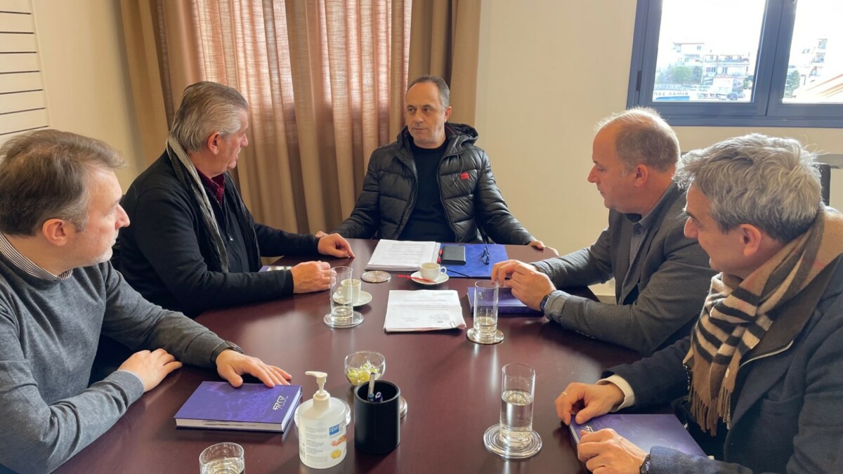 Συναντήσεις Δημάρχου Λαμιέων με τη Διοίκηση του Επιμελητηρίου Φθ/δας ...