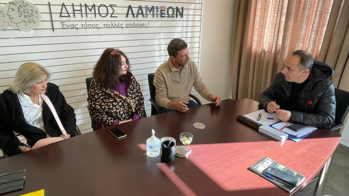 Συναντήσεις Δημάρχου Λαμιέων με τη Διοίκηση του Επιμελητηρίου Φθ/δας ...