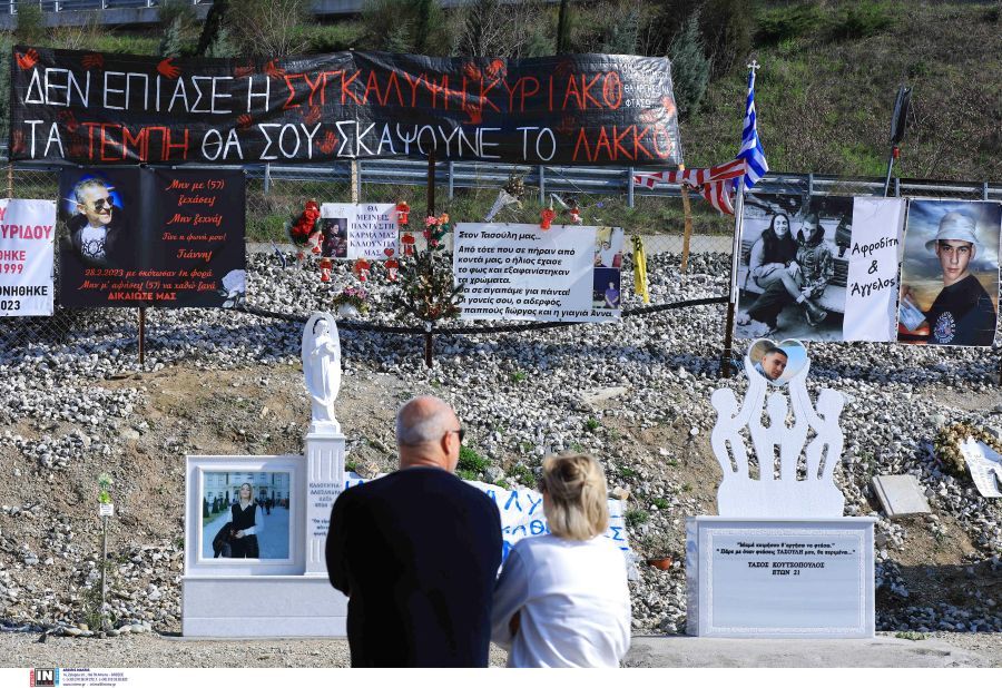 Τρισάγιο για τα θύματα των Τεμπών στο σημείο της τραγωδίας – tvstar.gr