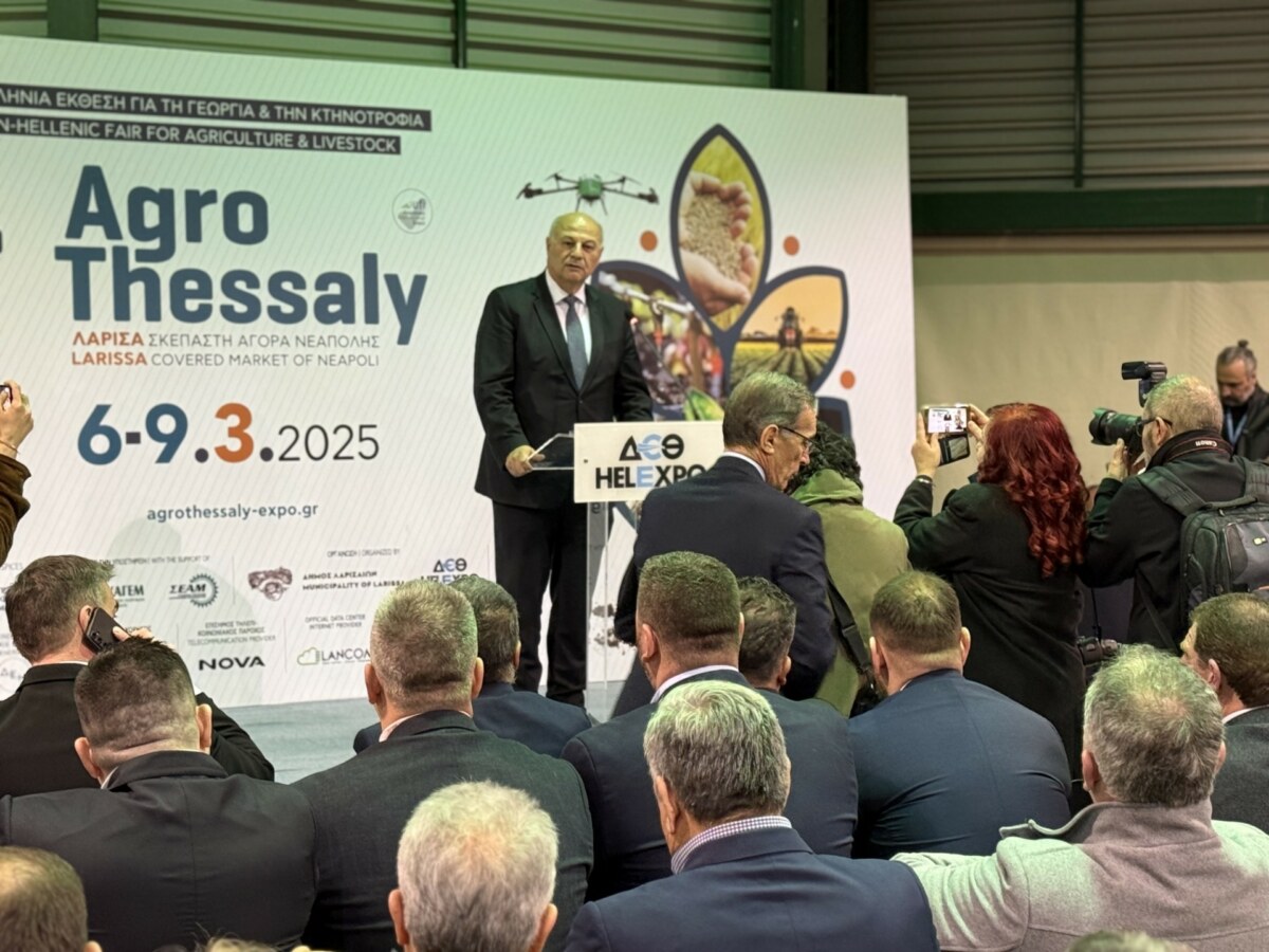 Κώστας Τσιάρας στα εγκαίνια της 14ης Agrothessaly: 12 γενναία μέτρα για ...