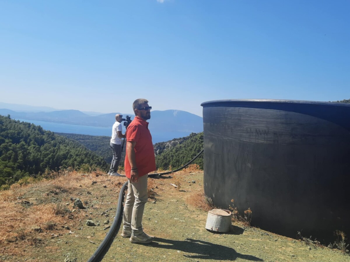 Οι δεξαμενές νερού στα δάση είναι για πυρόσβεση και όχι για να τις ...