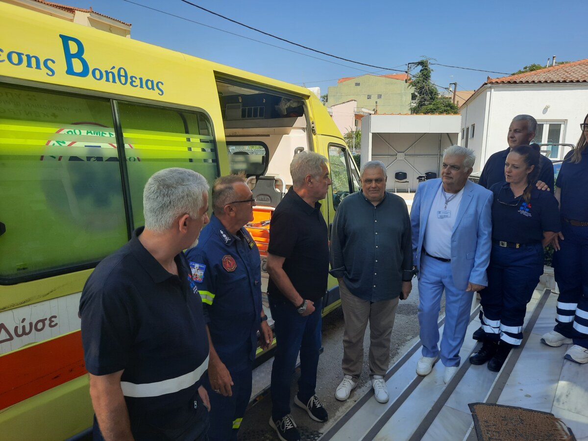 Επιτέλους ασθενοφόρο απέκτησε το Κέντρο Υγείας Ψαχνών – tvstar.gr