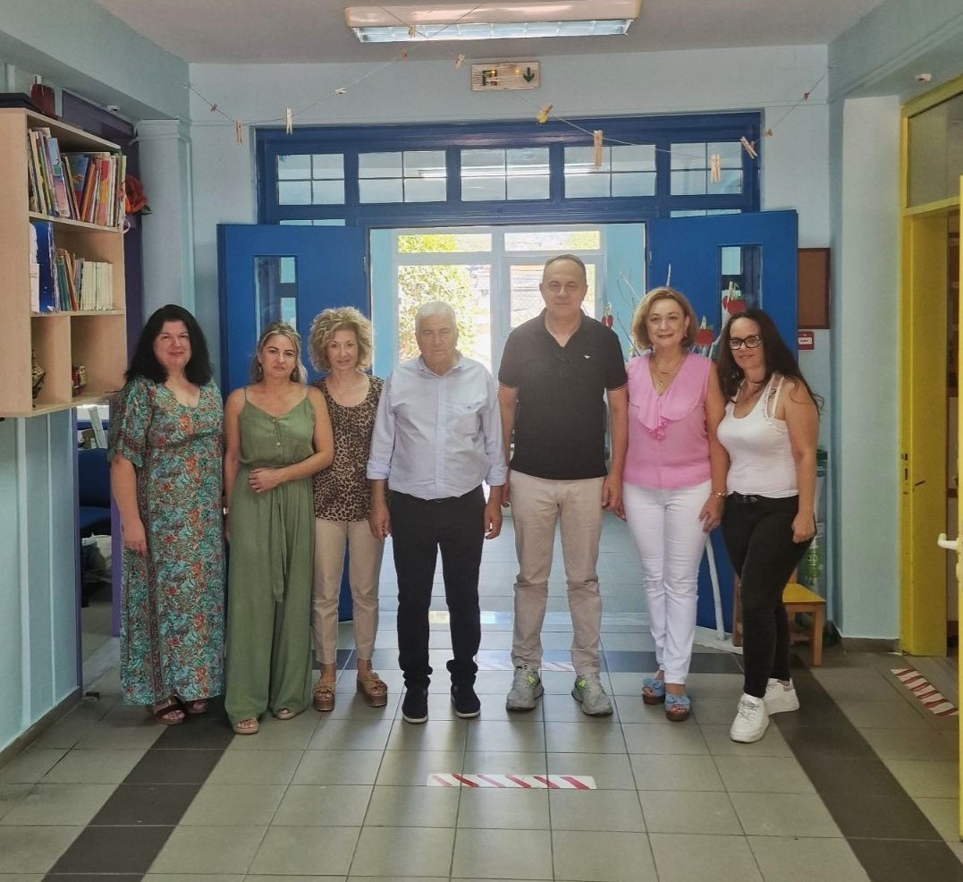 Στο 31ο Νηπιαγωγείο ο Πανουργιάς Παπαϊωάννου. Ολοκληρώθηκαν οι εργασίες ...